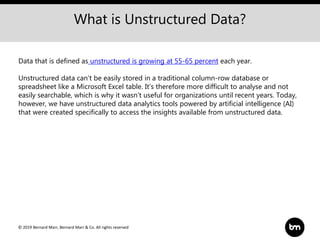 What Is Unstructured Data And Why Is It So Important To Businesses? | PPTX