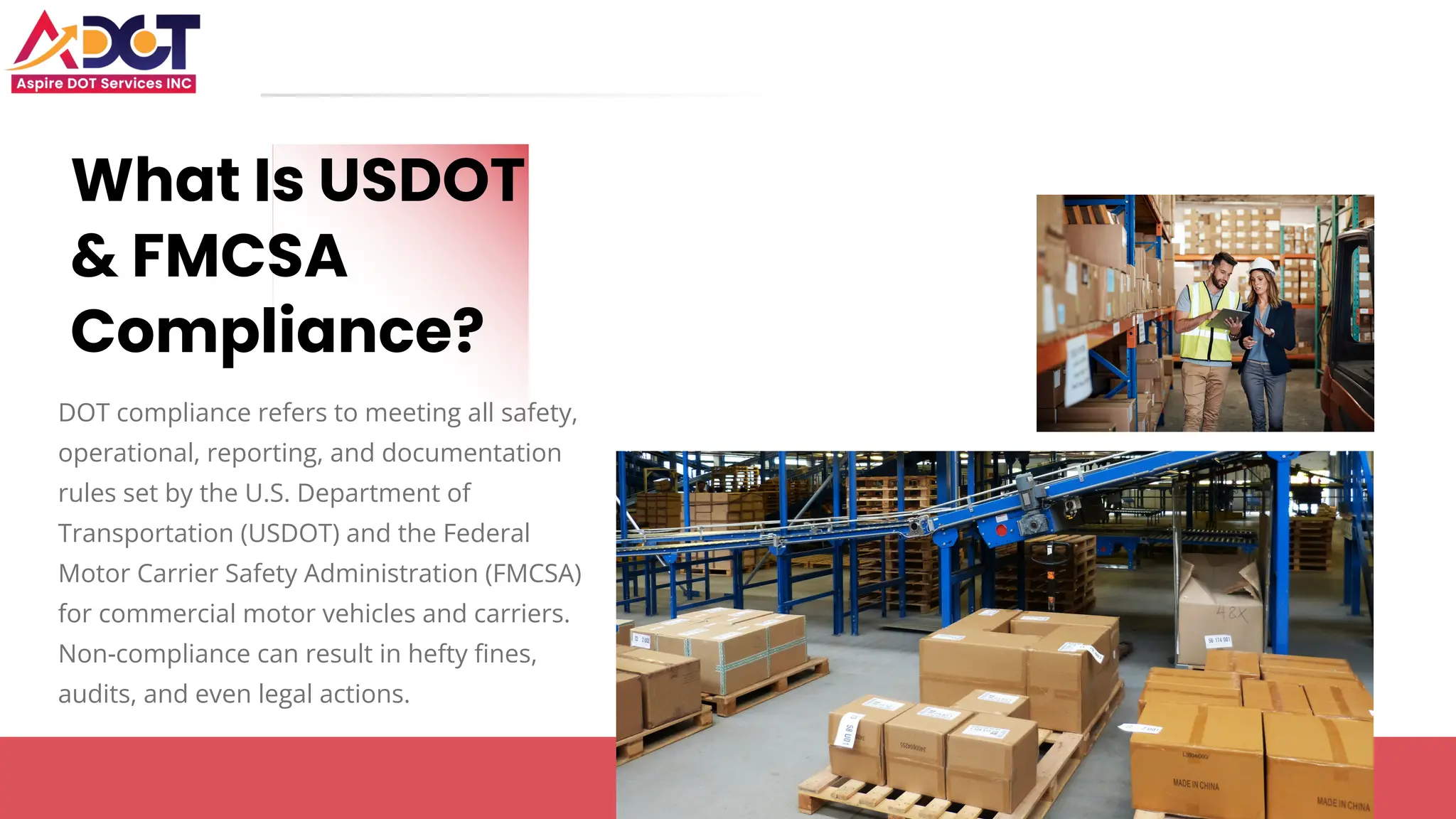 What Is USDOT & What Is FMCSA Compliance | PDF