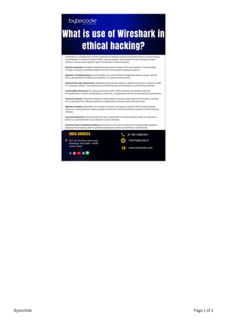 What is use of Wireshark in ethical hacking.pdf