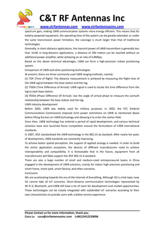 What is UWB? | PDF
