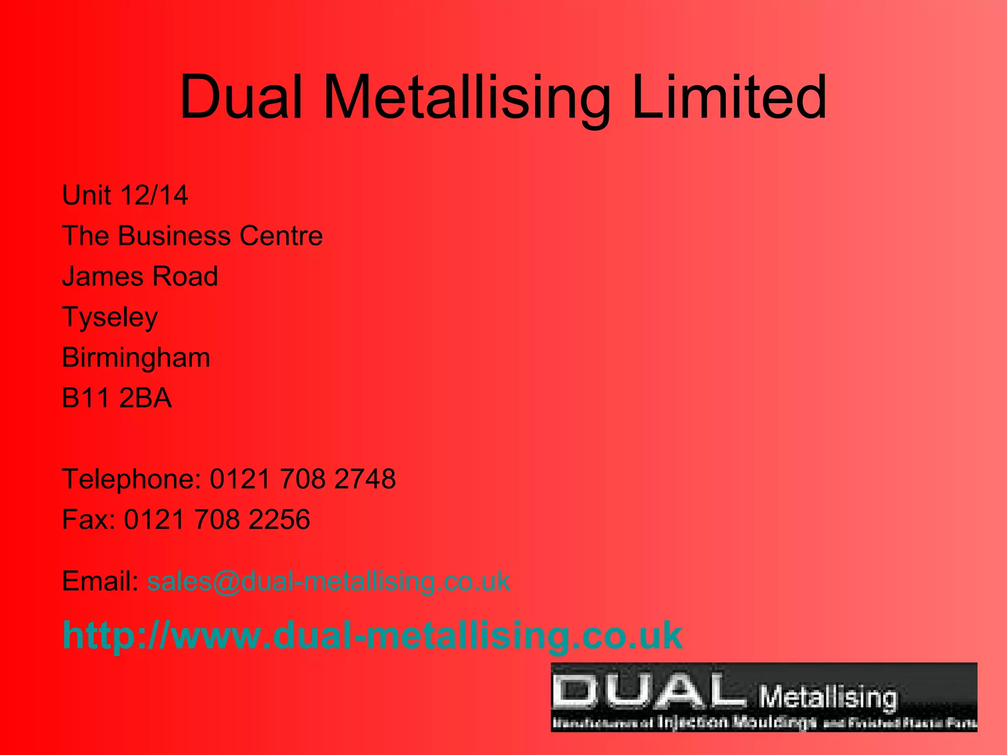 What is vacuum metalizing 1 | PPT