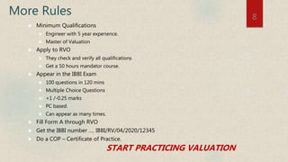 Valuation in India | PPT