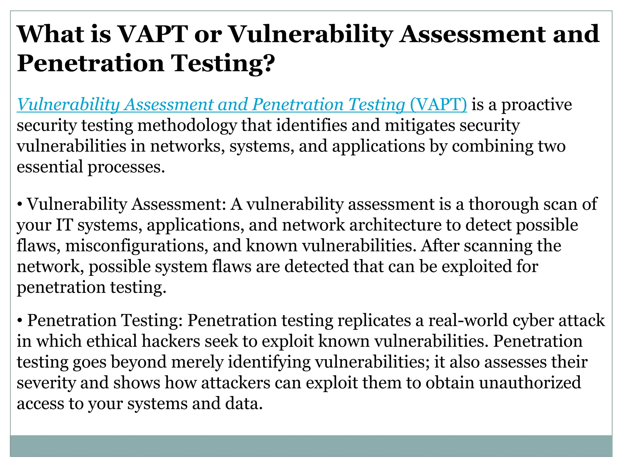What is VAPT & Why is it Important for Your Business.pptx