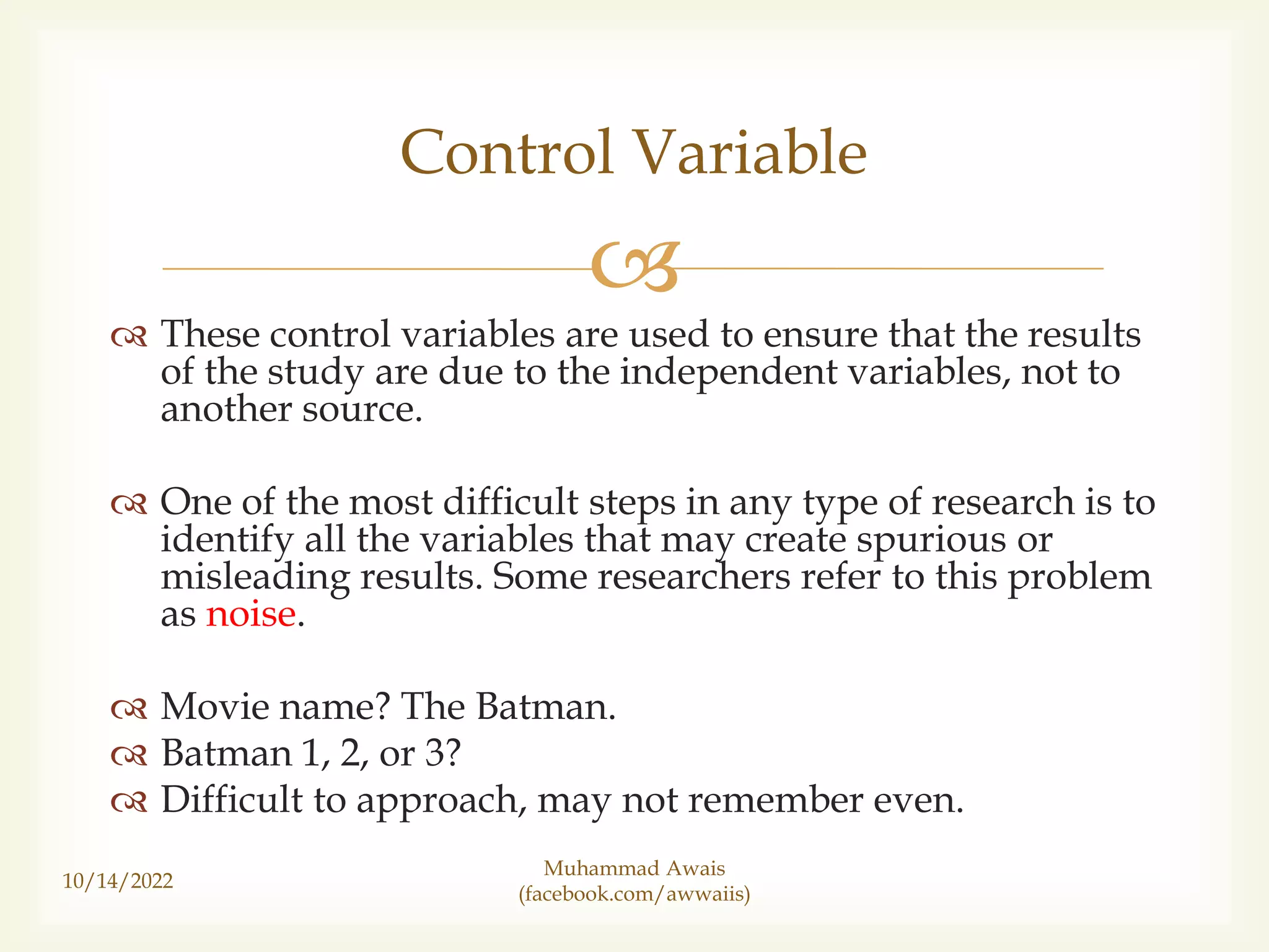What is Variable and Its Types - Mass Media Research.pptx