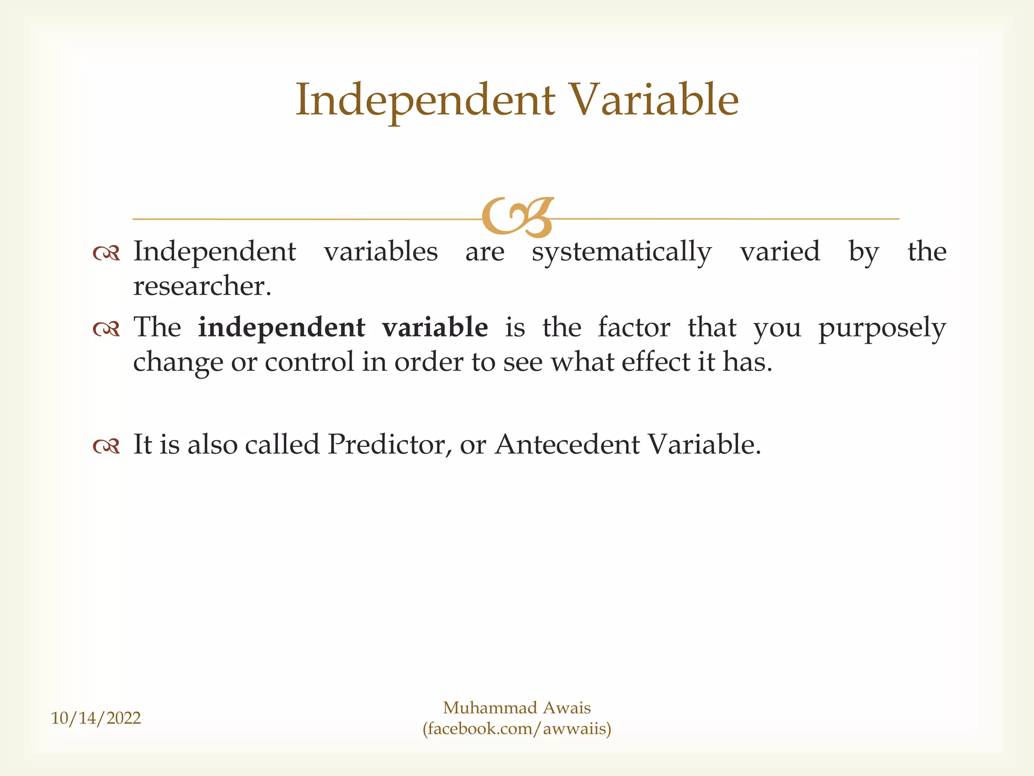 What is Variable and Its Types - Mass Media Research.pptx