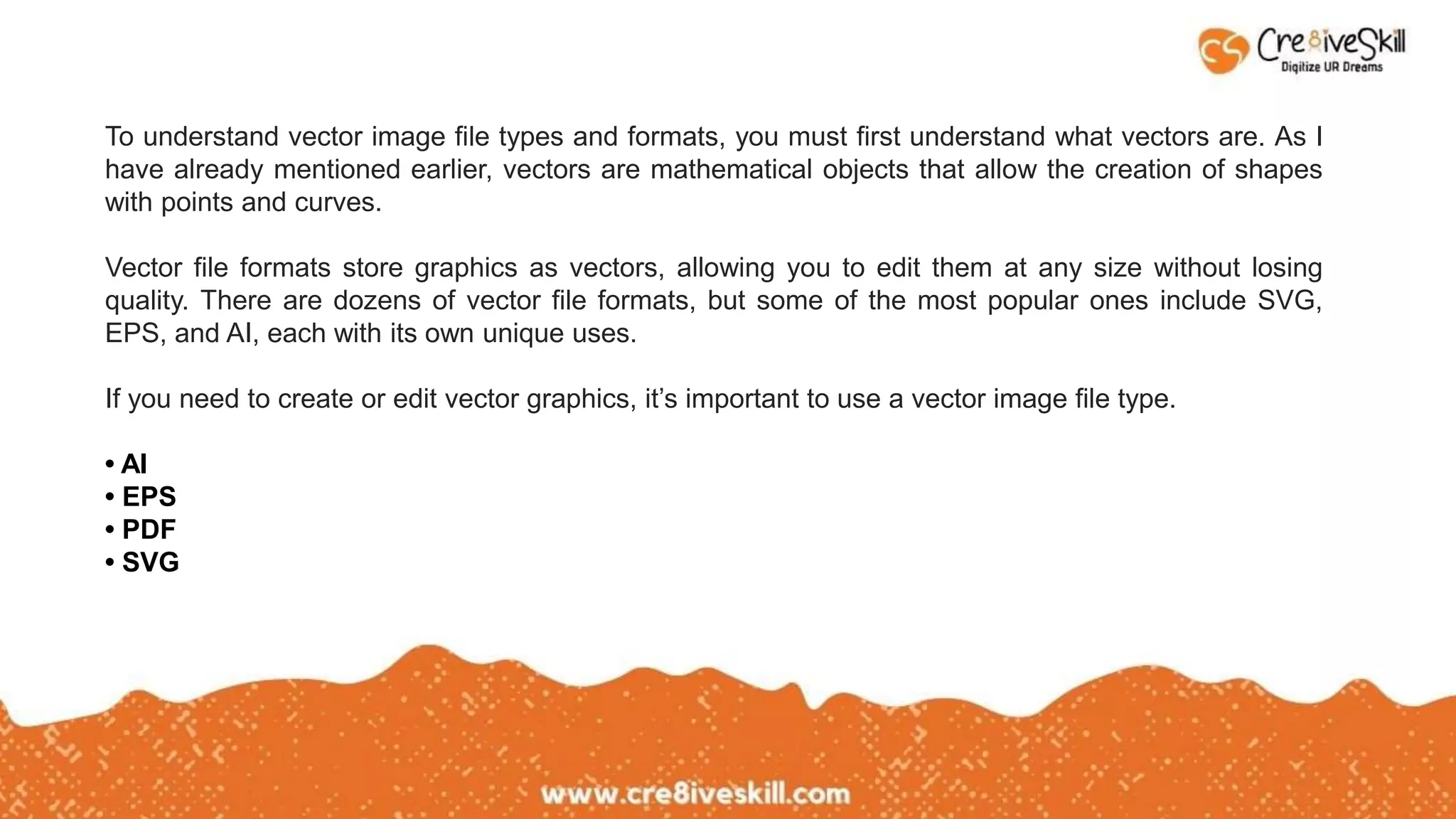 What Is A Vector Art | Cre8iveSkill | PPTX