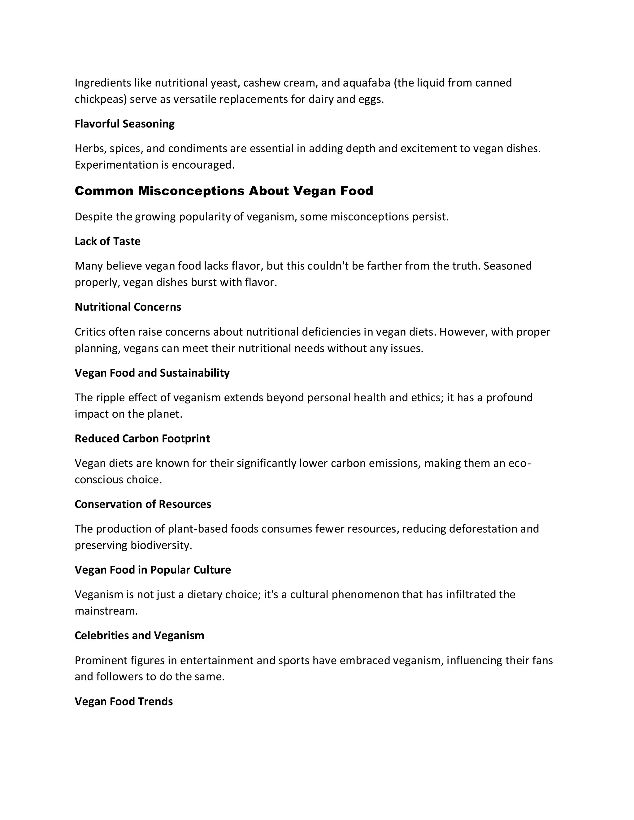 What is a Vegan Food? | PDF