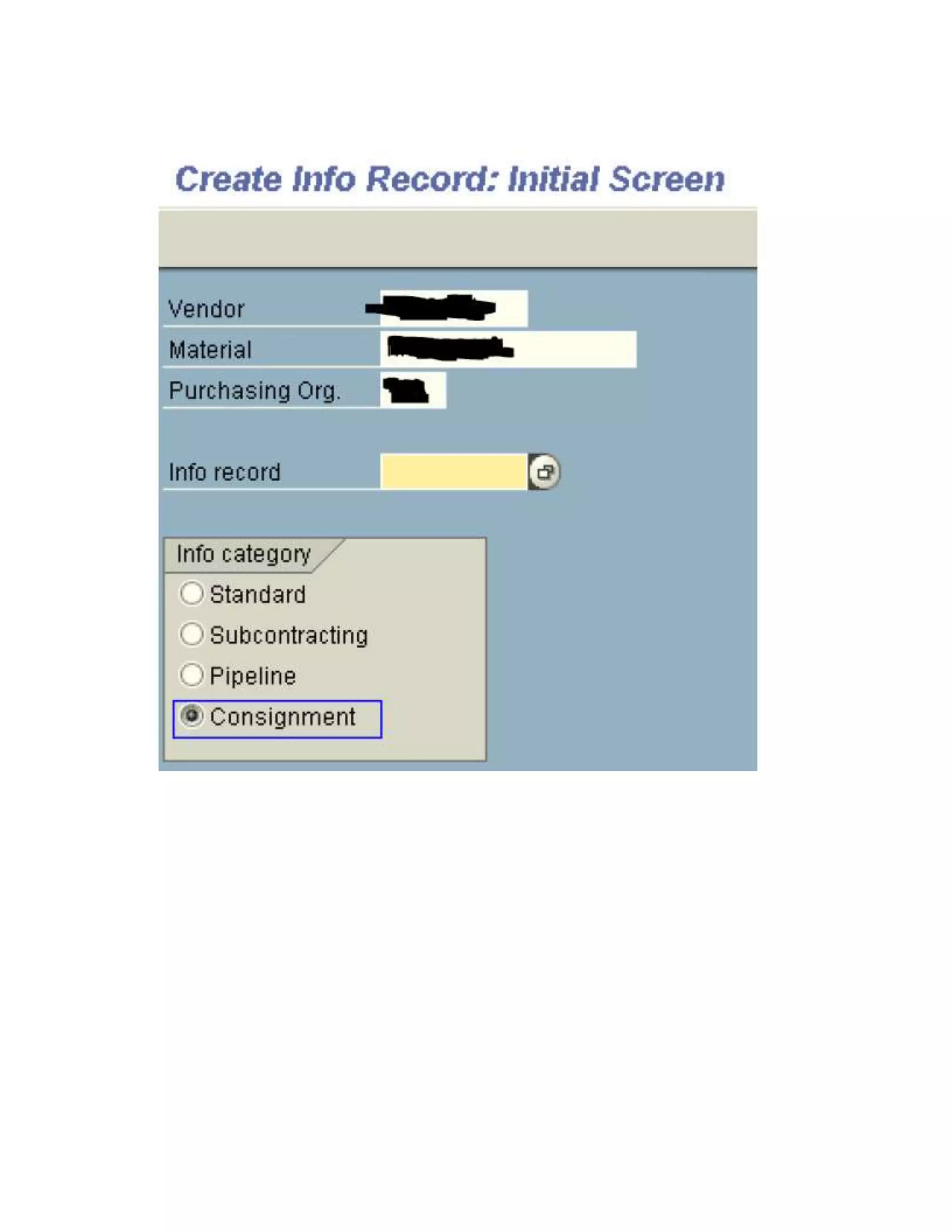 What is vendor consignment | DOCX