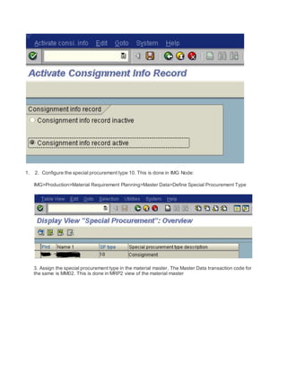 What is vendor consignment | DOCX