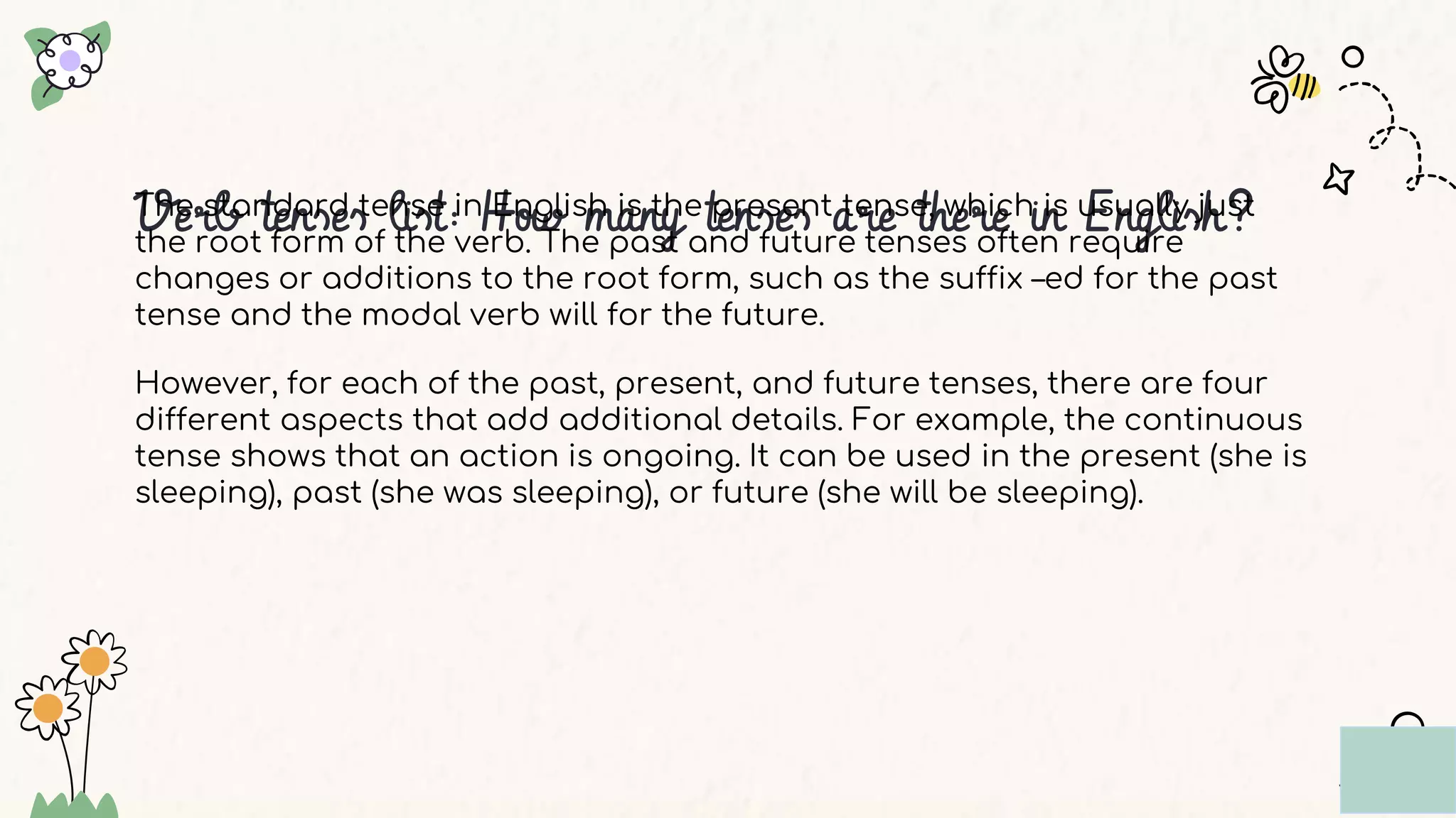 What is verb form and verb tenses.pptx