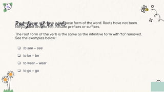 What is verb form and verb tenses.pptx