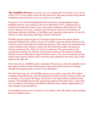 VFX-An Overview | PDF