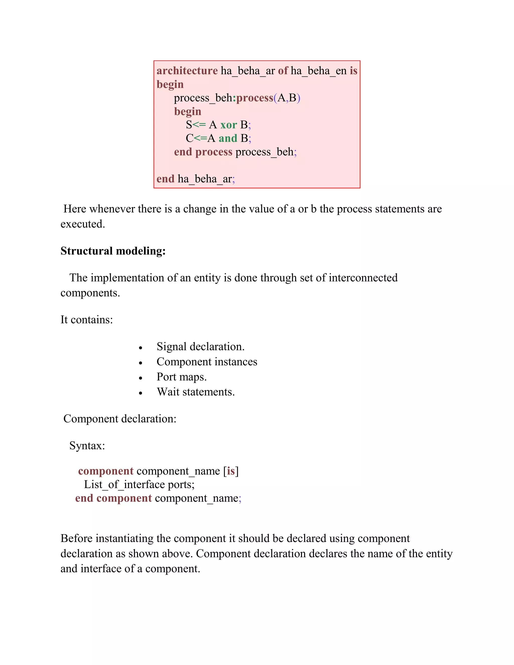 INTRODUCTION TO VHDL | PDF
