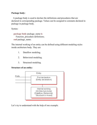 INTRODUCTION TO VHDL | PDF
