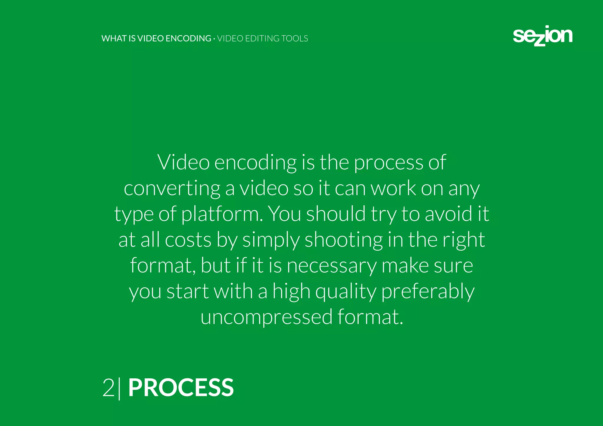 What is video encoding | PDF