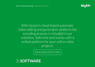 What is video encoding | PDF