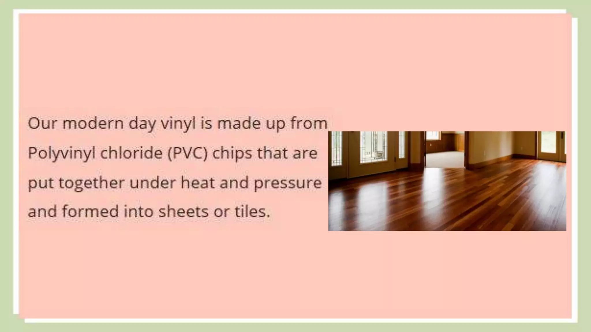 What is Vinyl and where is it used | PPTX