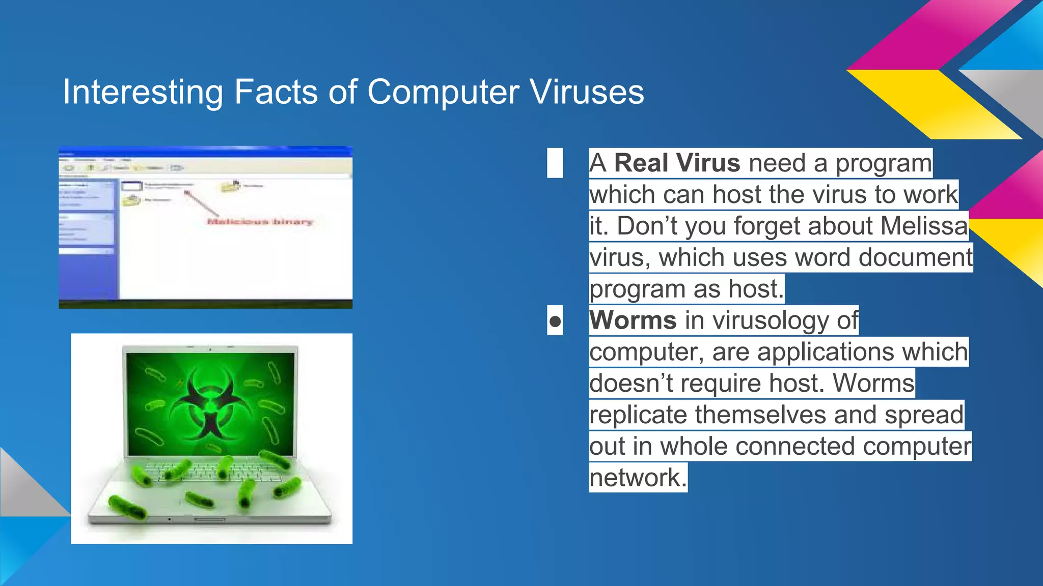 What is virus and methods to recover from different types of viruses | PPT