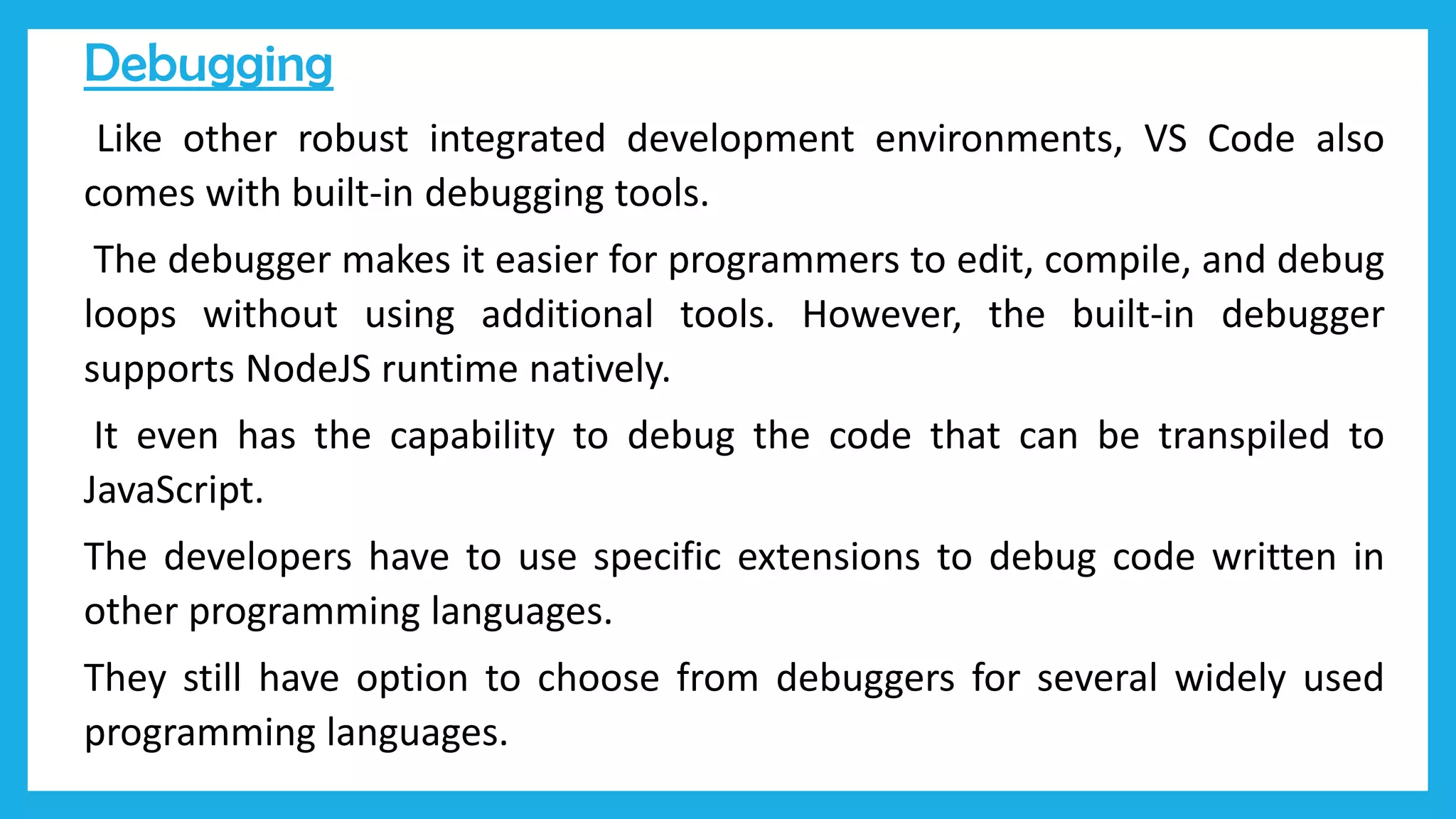 What is Visual Studio Code? | PDF | Programming Languages | Computing