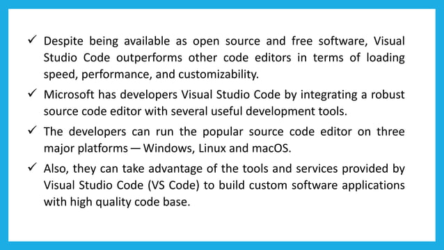 What is Visual Studio Code? | PDF | Programming Languages | Computing