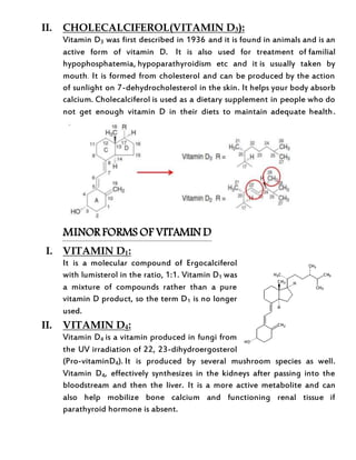 Overview of vitamin d | DOCX