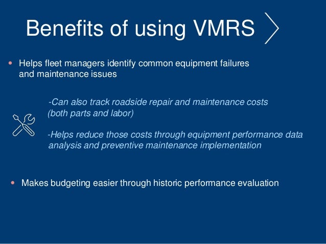 What is VMRS?