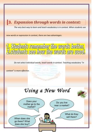 What is vocabulary | DOCX