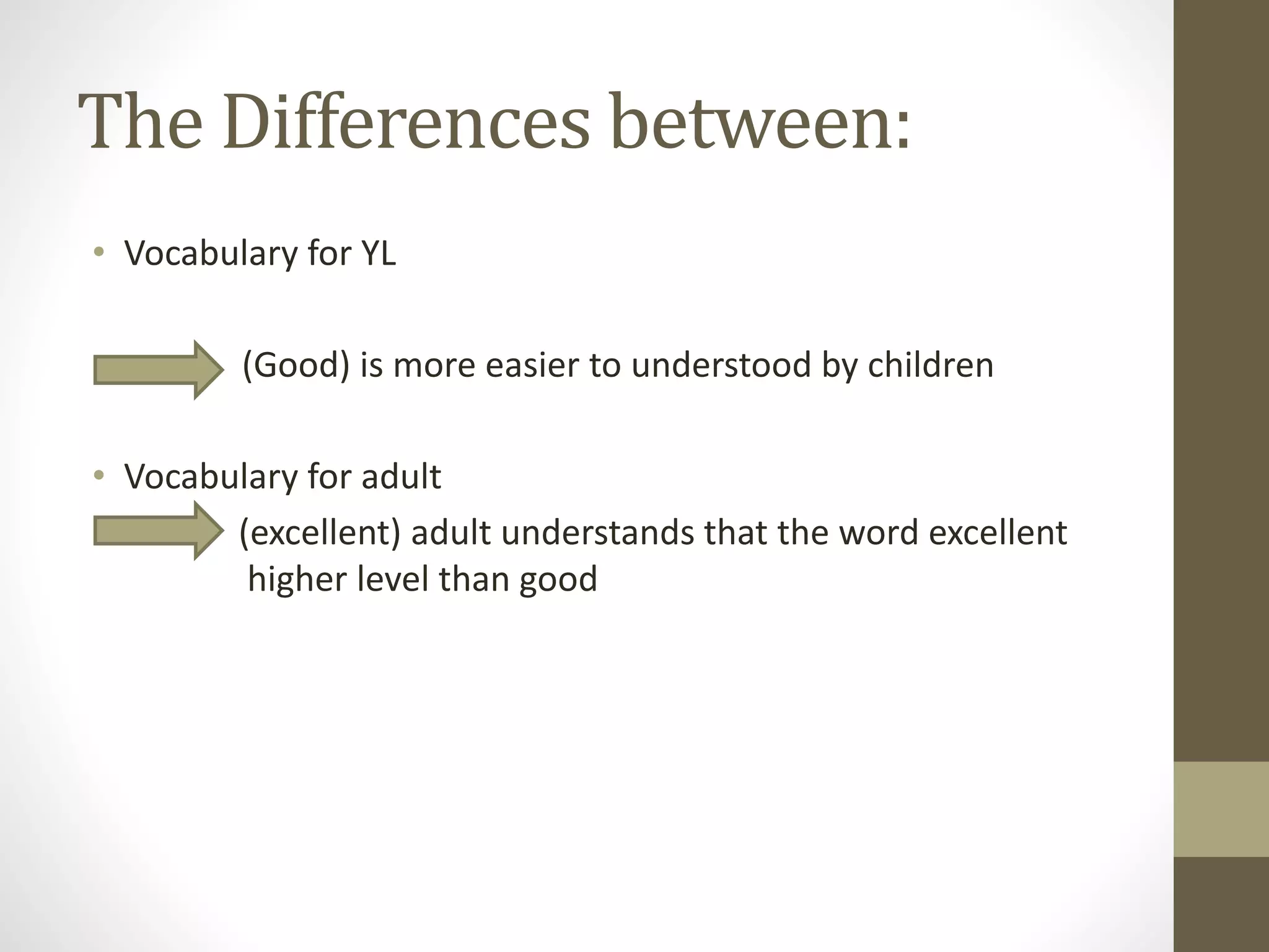 The nature of vocabulary | PPTX