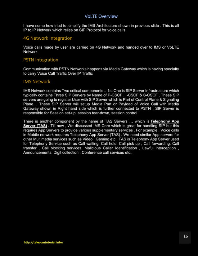 VoLTE Voice over LTE Explained - Complete End to End VoLTE Overview ...