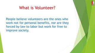 What is volunteerism | PPTX