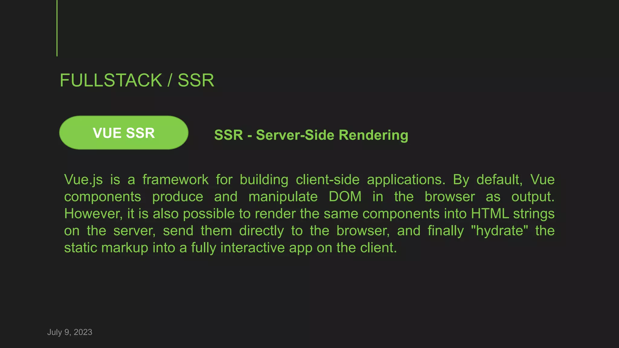 What is Vuejs.pptx | Web Development | Internet