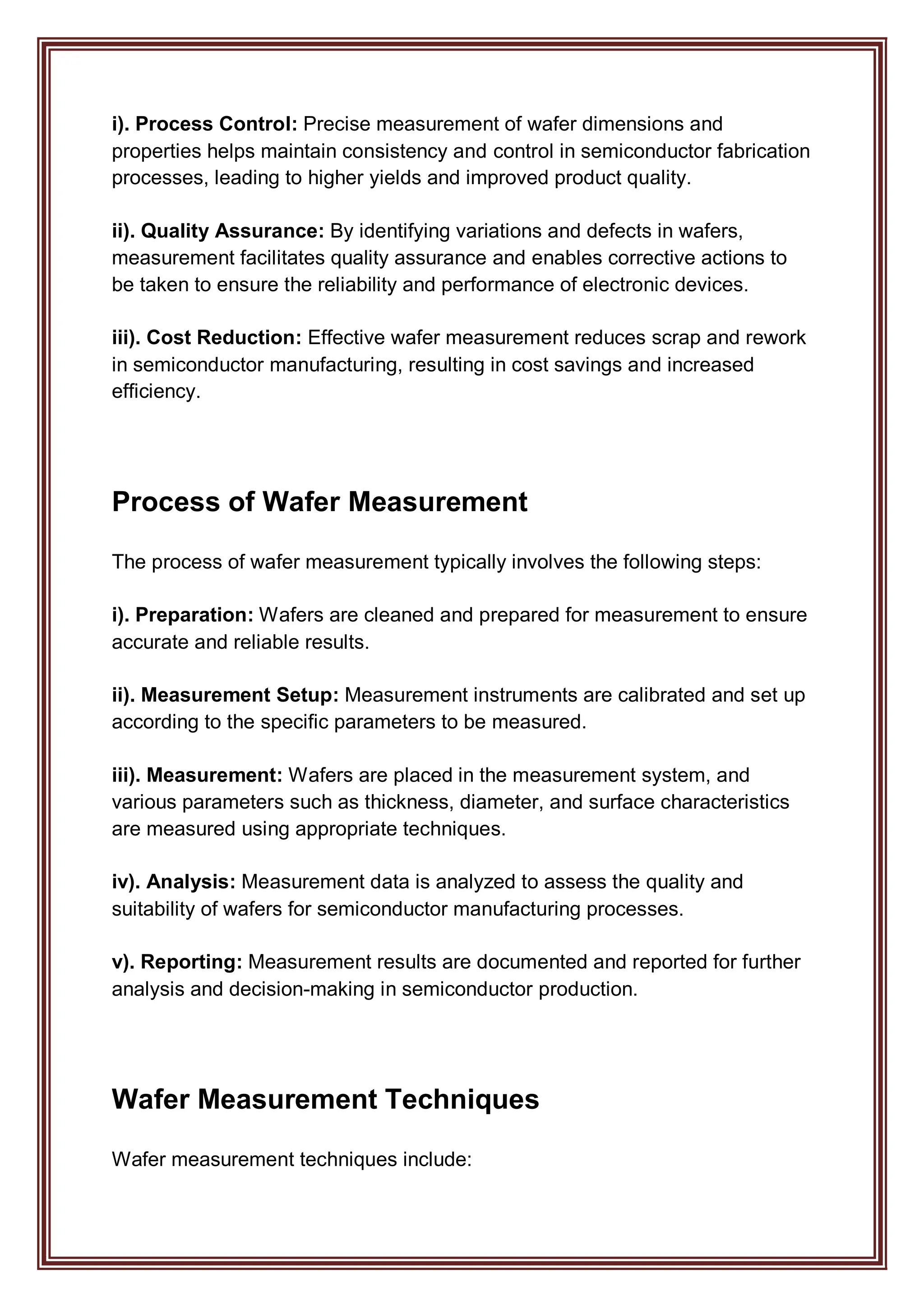 What is Wafer Metrology? Overview of Wafer Measurement.pdf