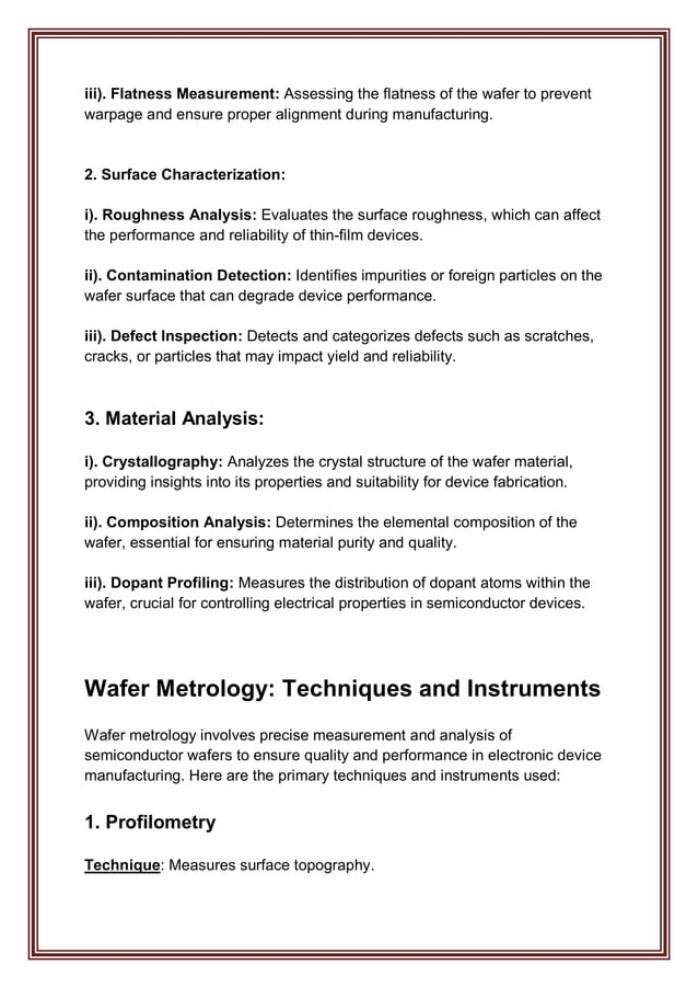 What is Wafer Metrology? Overview of Wafer Measurement.pdf