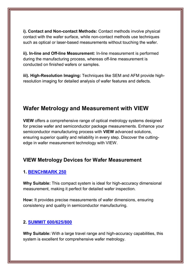 What is Wafer Metrology? Overview of Wafer Measurement.pdf