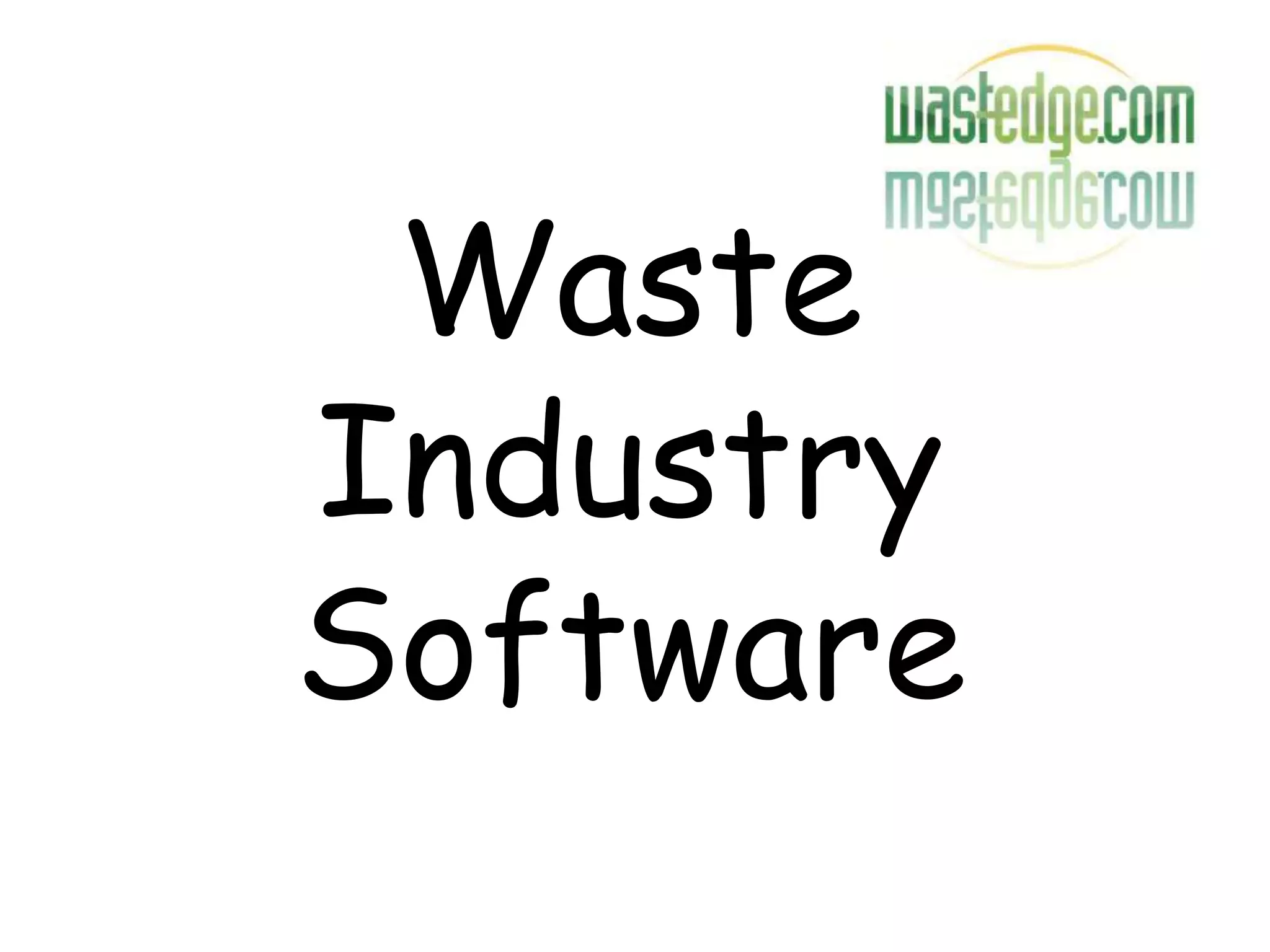 What Is Wastedge | PPTX
