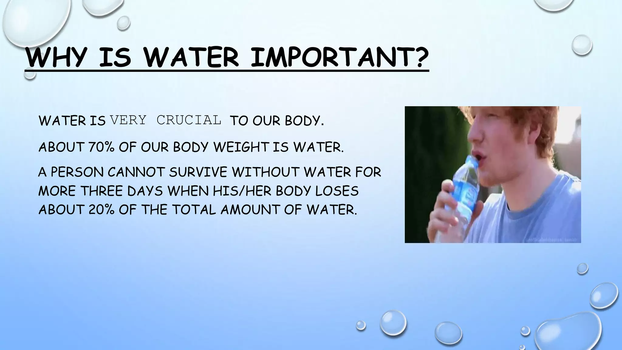What is water | PPTX