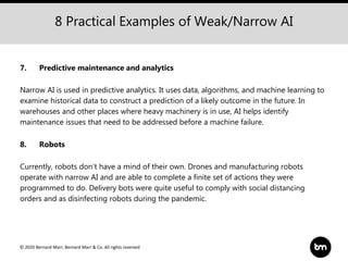 What is Weak (Narrow) AI? Here Are 8 Practical Examples | PPTX