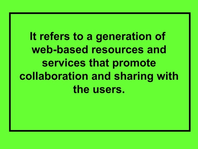 What Is Web 2 | PPT | Internet | Computing