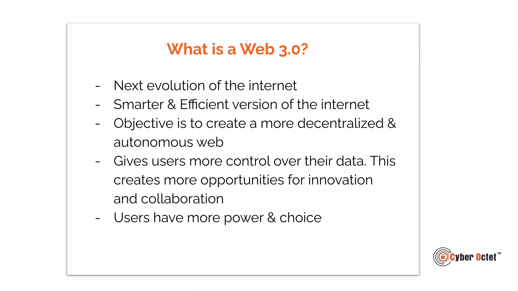 What is Web 3.0? Everything you need to know - Cyberoctet.pdf