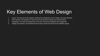 What is Web Design? An Introduction to the Basics | PDF