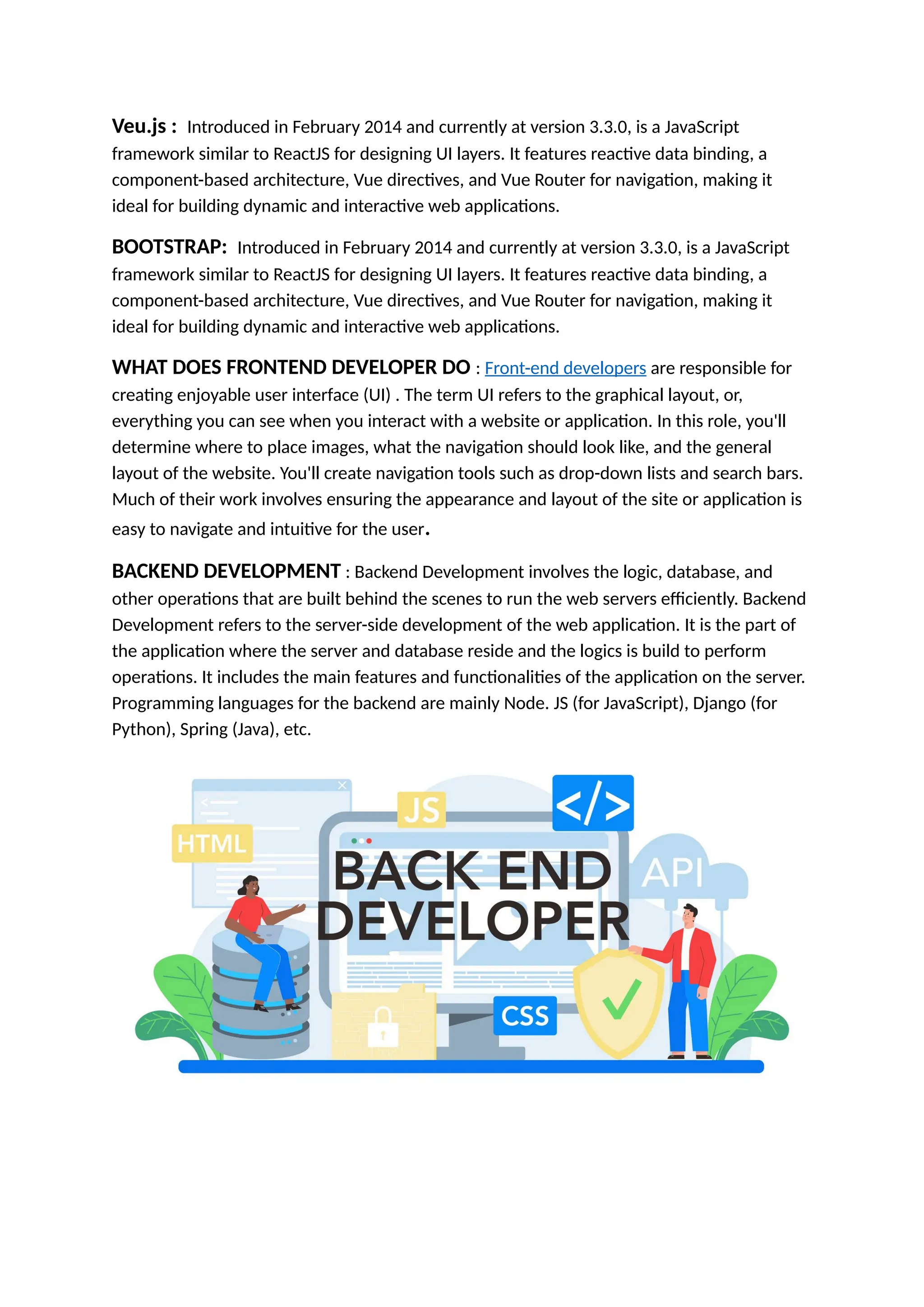 What is Web Development and what are its types | DOCX
