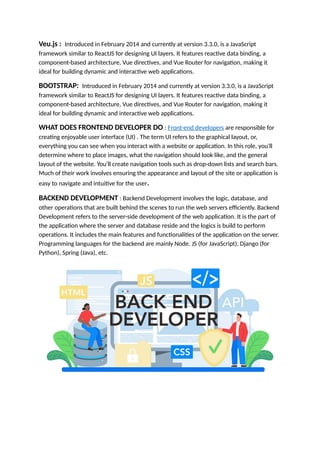What is Web Development and what are its types | PDF