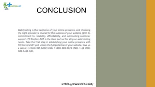 What is Web Hosting Complete Guide for Beginners | PPTX