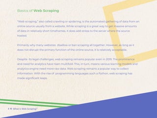 What is web scraping? | PDF