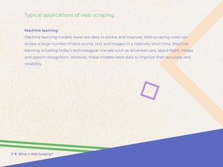 What is web scraping? | PDF