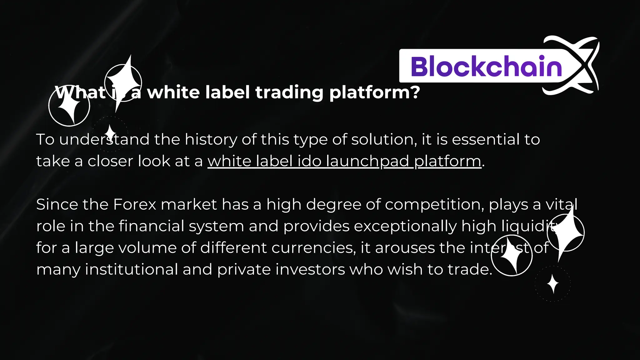 What is White label Trading Platform? | PDF