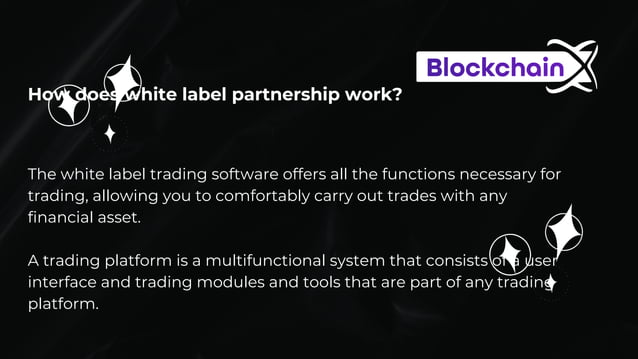 What is White label Trading Platform? | PPT