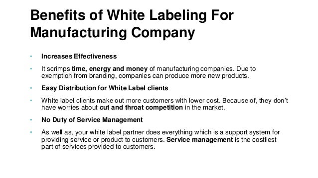 What is white label – white labeling and how it works. | PPTX