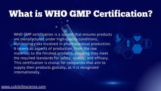 GMP Certified Companies : What Are They? | PPT