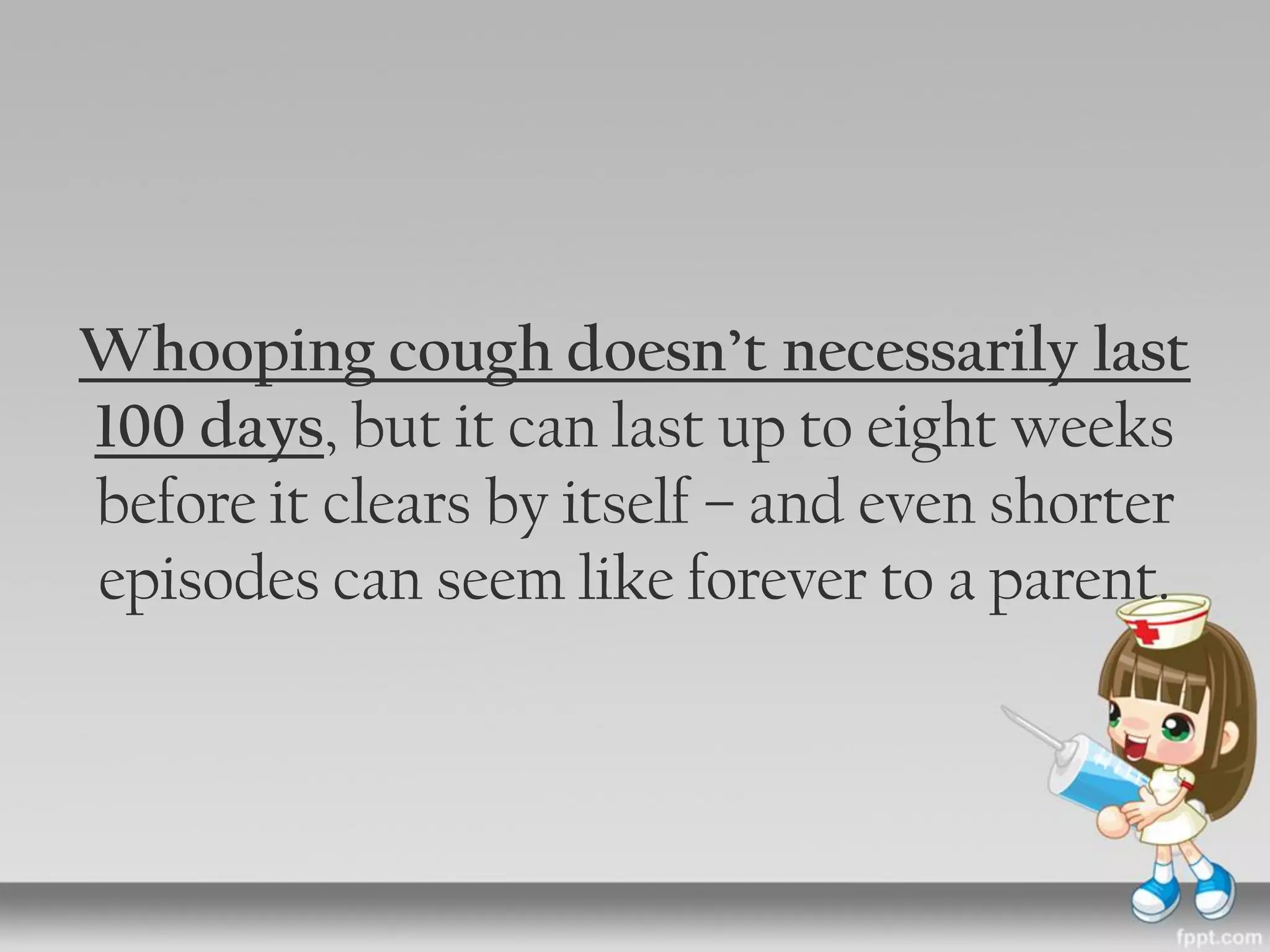 What is whooping cough (pertussis) | PPT